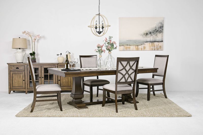 Phillipe Dining Table in Cherry | Mor Furniture