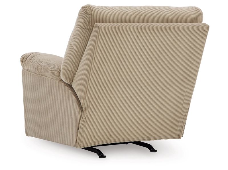 Simple Joy Rocker Recliner in Sand | Mor Furniture