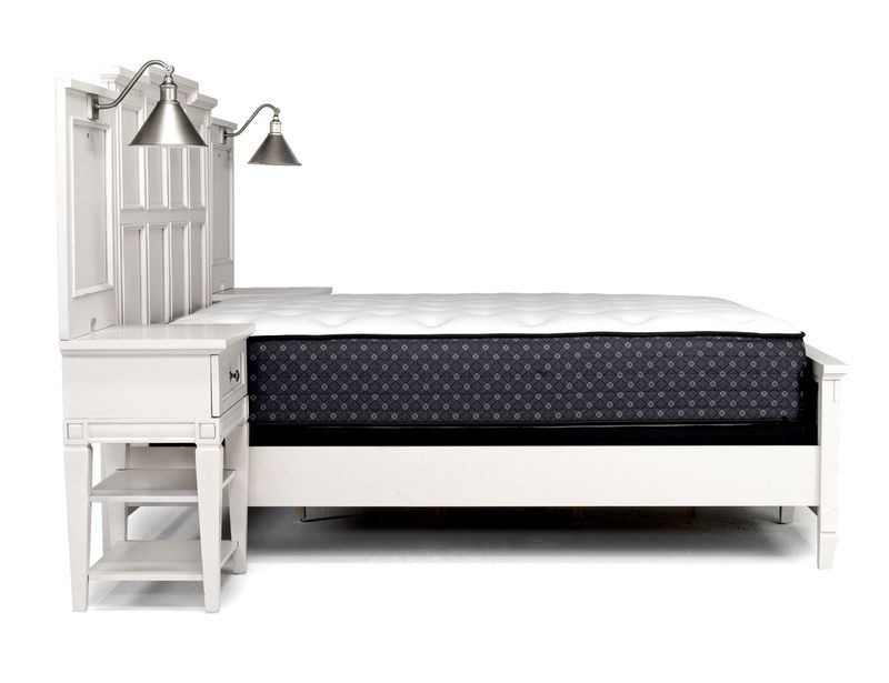 Willowbrook Panel Wall Bed in Egg Shell White, Queen | Beds | Bedroom